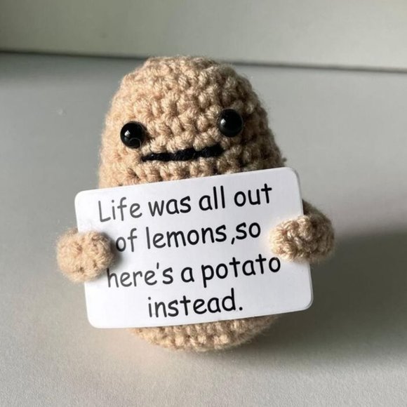 Other | 1pc Positive Potato Life Was All Out Of Lemons So Heres A ...